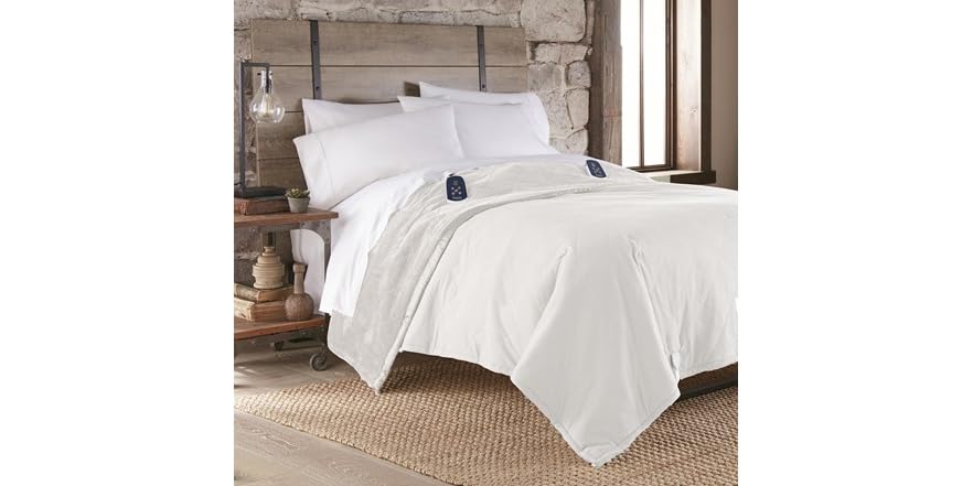Shavel Velvet Electric Blanket, Queen