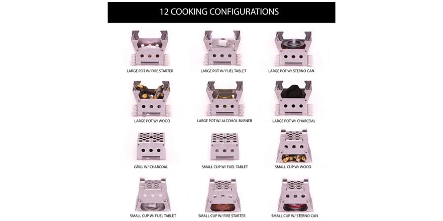 QuickStove Survival Cook Kit - Stove, Fuel, & More