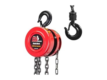 BIG RED TR9010-6 Torin Hand Chain Hoist: 1 Ton