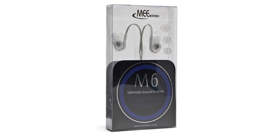 MEElectronics M6 In-Ear Sport Earbuds