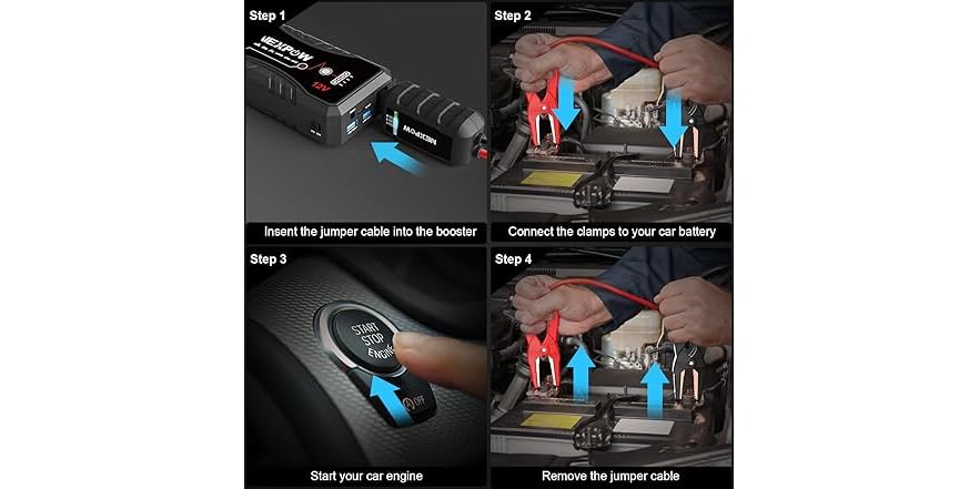 NEXPOW 1500A Jump Starter