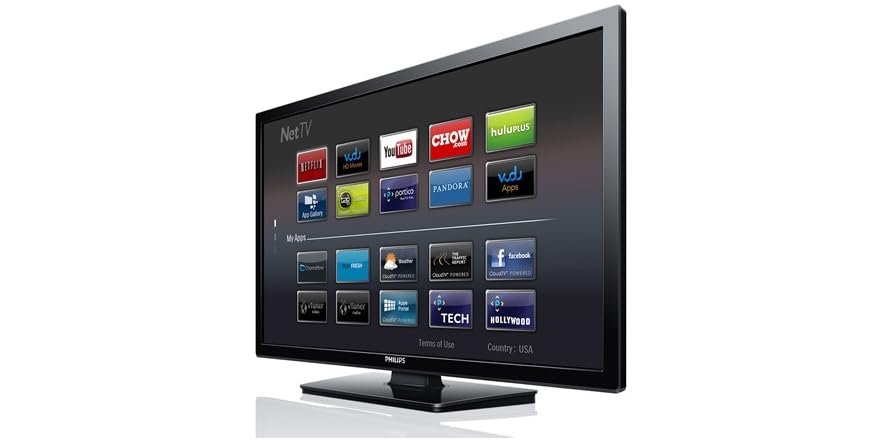 Choose Your Own Philips LED HDTV w/NetTV