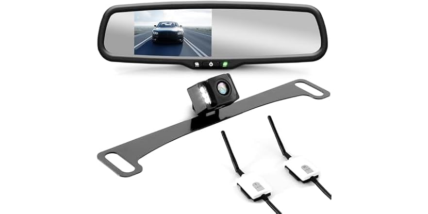 Pyle Wireless Backup Rear View Camera