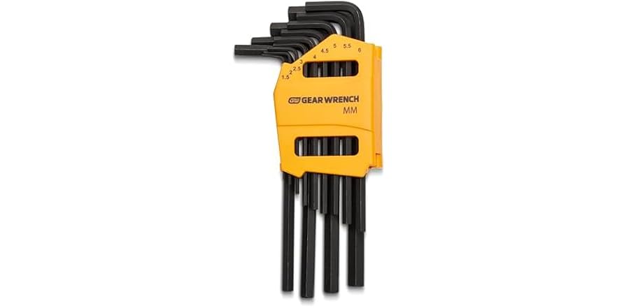 GEARWRENCH 13Pc Long Arm Metric Hex Key Set