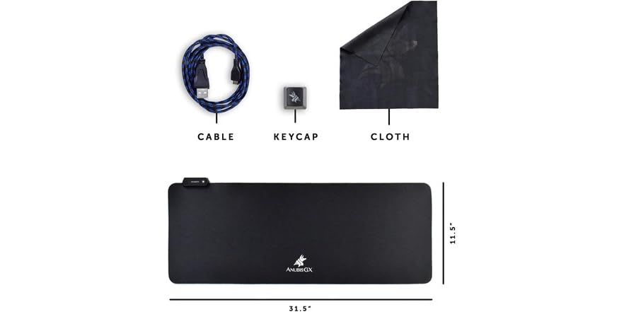 Anubis GX Electric RGB Mouse Pad