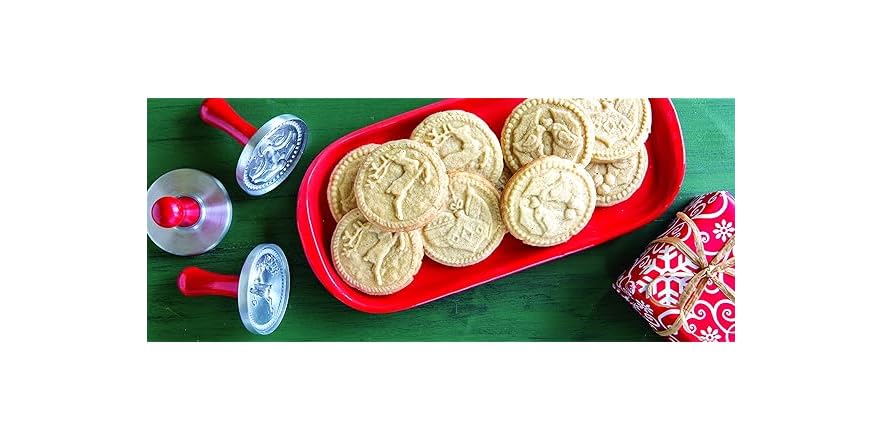 Nordic Ware Yuletide Cookie Stamps (Set of 3)