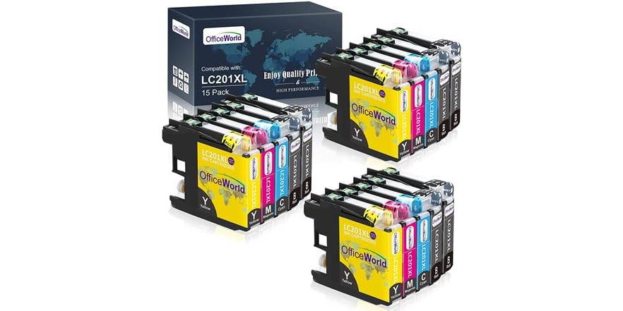 OfficeWorld Compatible Ink Cartridges,15