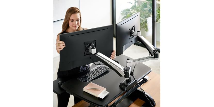 Dual-Monitor Arm for VariDesk Converters