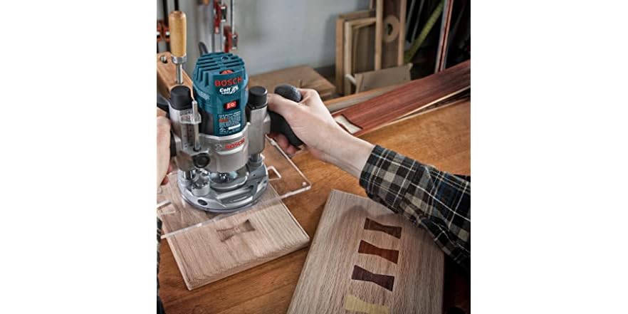 BOSCH 30pc Carbide-Tipped Wood Router Bit Set