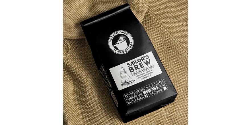 First Wave Coffee Whole Bean 12oz, 3-Pack