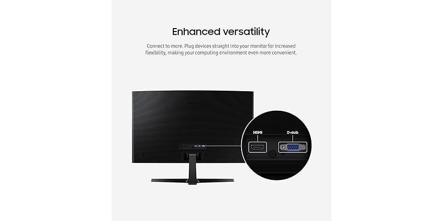 Samsung 27" FHD Monitor | LS27D366GANXZA (Open Box)