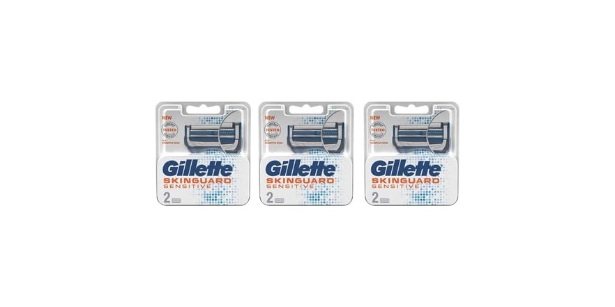3 PK Sensitive Refill Blade Cartridges
