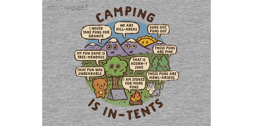 In-Tents Camping Puns