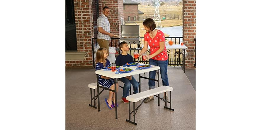 Lifetime Portable Folding Picnic Table