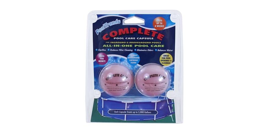 Complete Pool Care Capsule, 5K Gal.