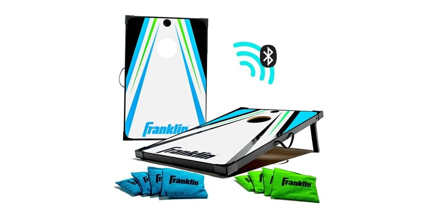 Franklin Sports Bluetooth Cornhole Set