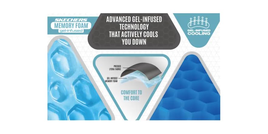 Skechers SK04B313 Hex-Comb Cooling Seat Cushion