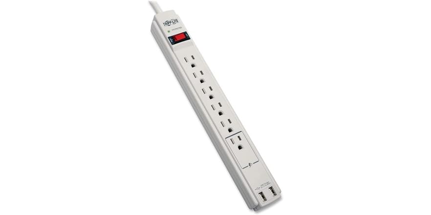 Tripp Lite 6 Outlet Surge Protector Power Strip - 6ft Cord