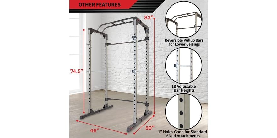 Fitness Reality Squat Rack Power Cage