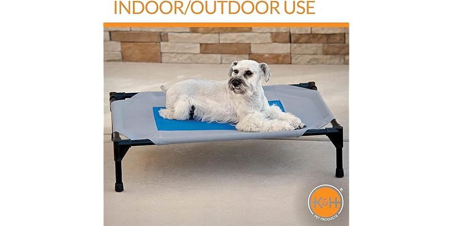K&H Outdoor Elevated Pet Cot 32"L x 25"W