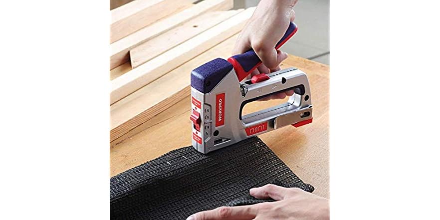 WORKPRO Heavy-Duty Staple Gun Kit