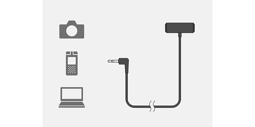 Sony Ecm-Lv1 Black Lavalier/Lapel Microp