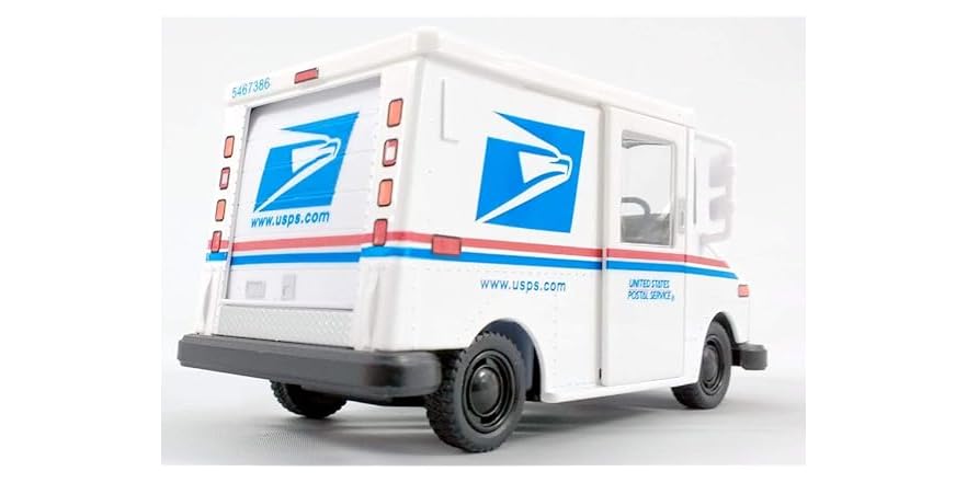 United States Postal Mail Toy Truck