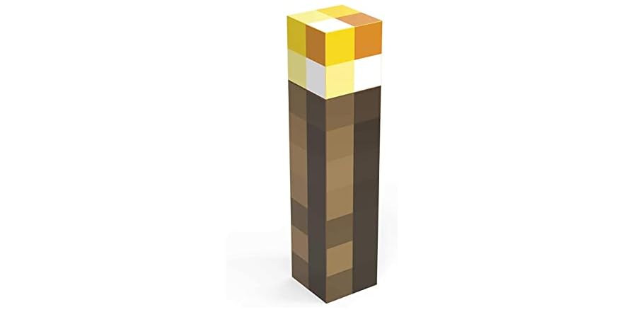 Zak Designs Minecraft Torch Water Bottle