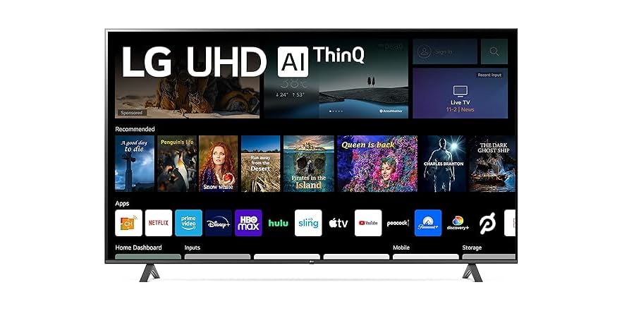 LG UQ9000 PUD series LED 4K UHD Smart TV (Refurbished)