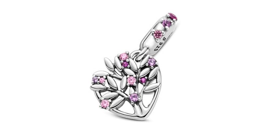 Pandora Heart Family Tree Charm