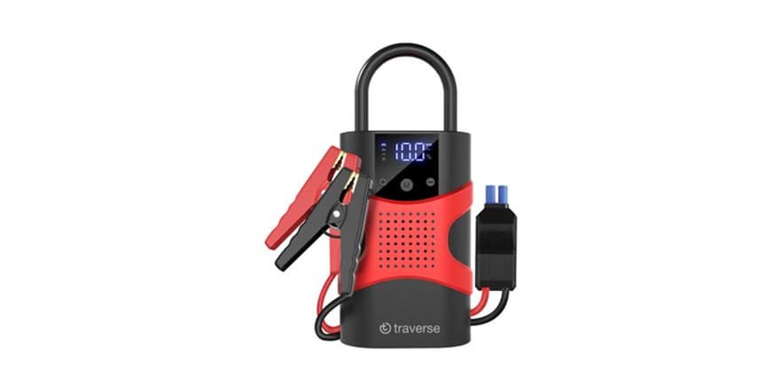 Traverse 2-in-1 Jump Starter Inflator, 1000A 12V