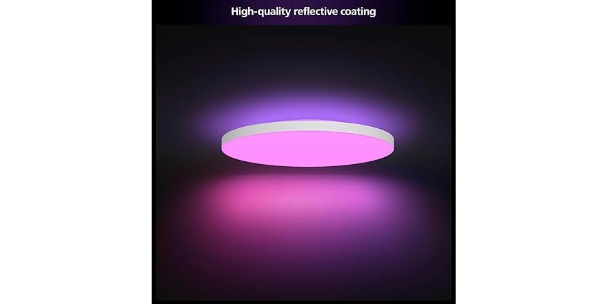 Philips Hue Datura Smart Ceiling Panel 2.49" x 22.60"
