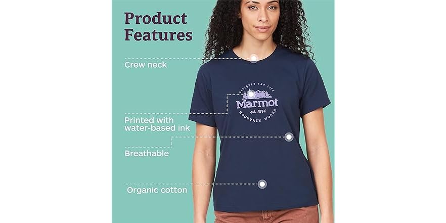 MARMOT Women's Culebra Peak Tee