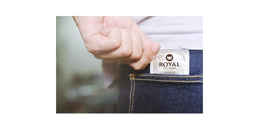 Royal Condoms - Chocolate Flavored 20ct