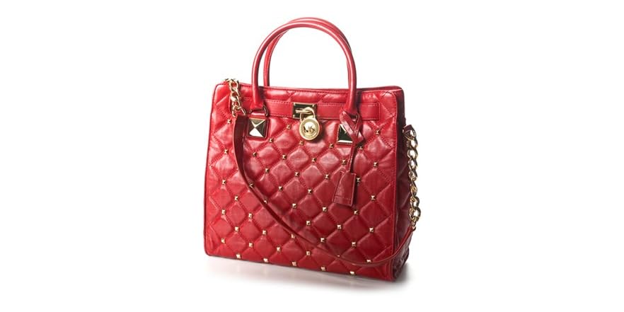 Large Hamilton Studded Quilted Tote