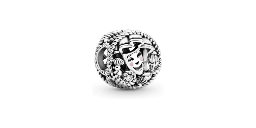 PANDORA Comedy & Tragedy Drama Masks Charm