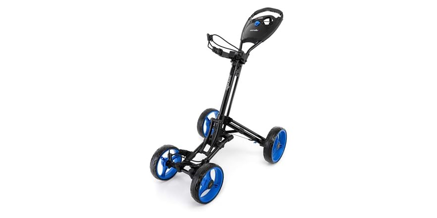 SereneLife 4 Wheel Golf Push Cart
