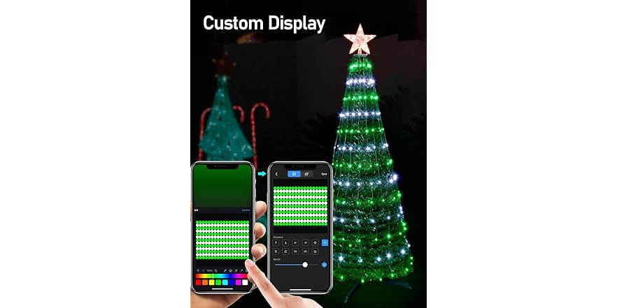 Probro 5Ft Collapsible Christmas Tree Lights (Open Box)