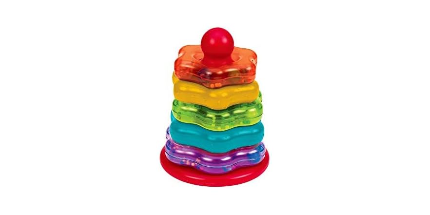 Battat Stacking Rings and Rattle Toy