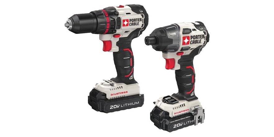 Porter-Cable 20V MAX Drill/Impact Driver Tool Kit