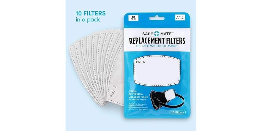 Safe-Mate Carbon Filters 10pk