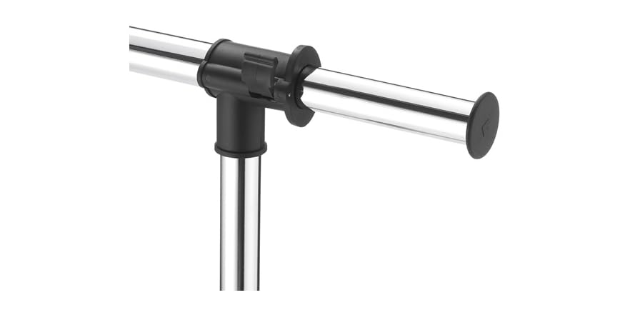 Whitmor Adjustable 2-Rod Garment Rack