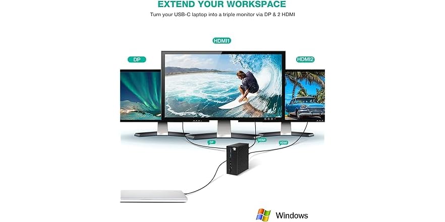 Tiergrade 17-in-1 USB-C Docking Station