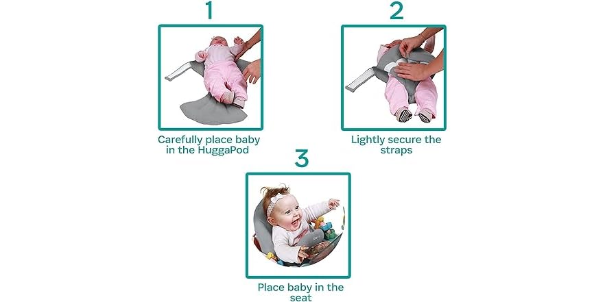 HuggaPod Portable Baby Seated Support