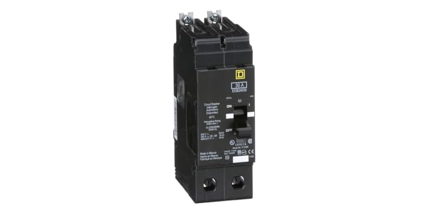 Square D EDB24030 Circuit Breaker, 30-Amp
