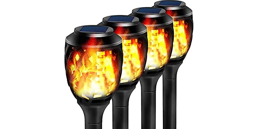 Grand Patio Outdoor Solar Torch Lights