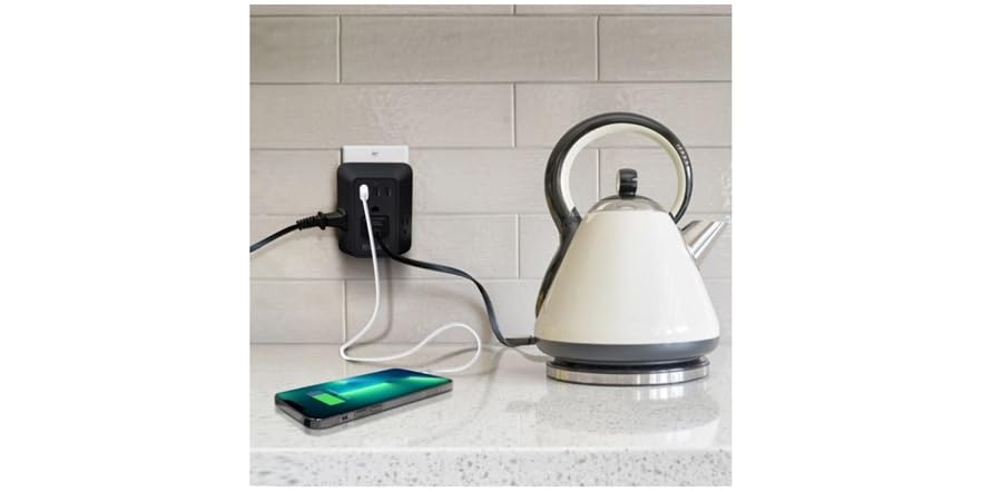 Aduro Surge Trio Multi Charging Station Surge Protector