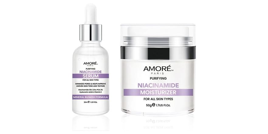 Amore Facial Moisturizer And Serum Gift Set