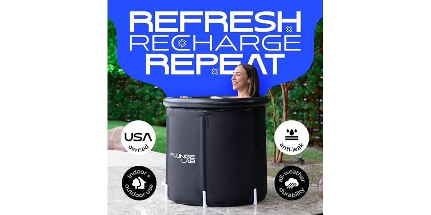 Plunge Lab BATH TUB PORTABLE ICE