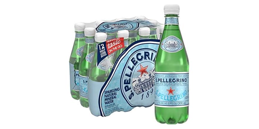 12pk S.Pellegrino Sparkling Natural Mineral Water